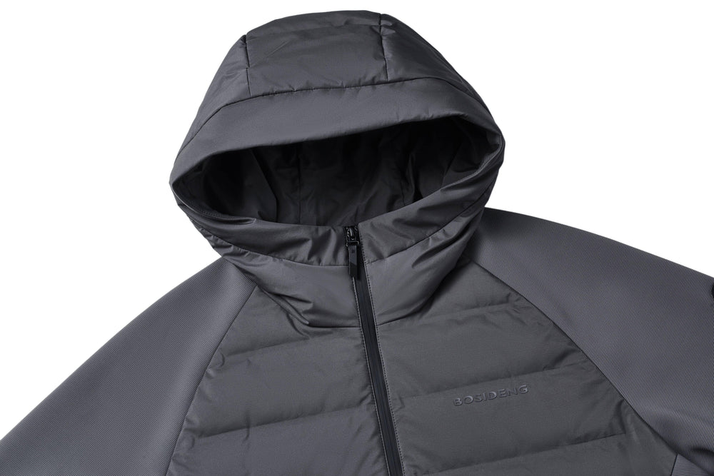 Men's Lightweight Hooded Goose Down Jacket 3701 | BOSIDENG 波司登